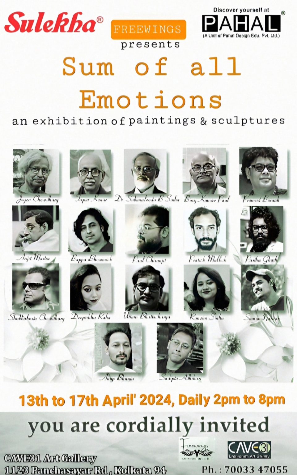 Paintings and Sculpture Exhibition – Sum of all Emotions – Lifeplus ...