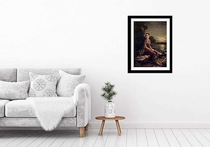 Art Review: Radha in the Moonlight by Raja Ravi Varma – Lifeplus ...