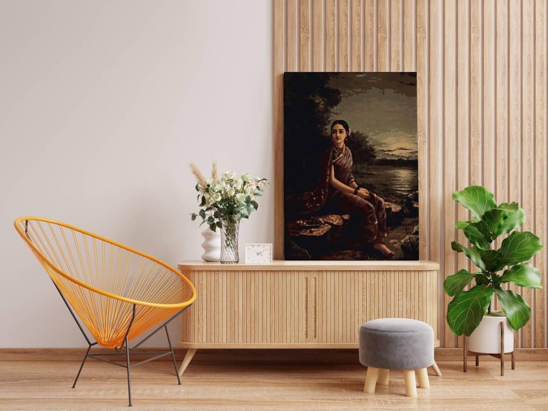 Art Review: Radha in the Moonlight by Raja Ravi Varma – Lifeplus ...